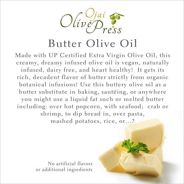 Butter Infused Olive Oil – Olive Press Ojai